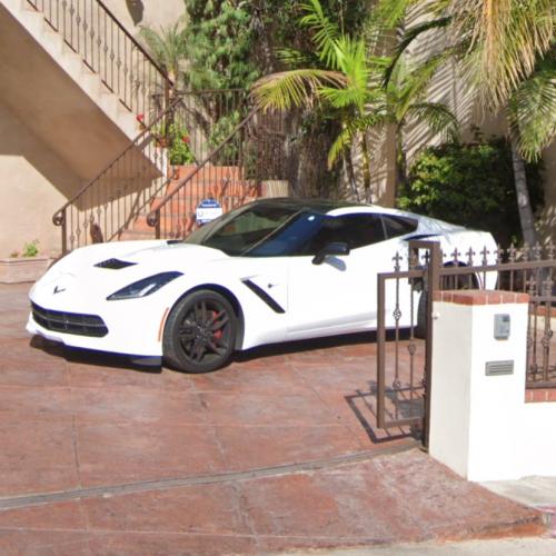 Chevrolet Corvette C7 Stingray in Los Angeles, CA (Google Maps)