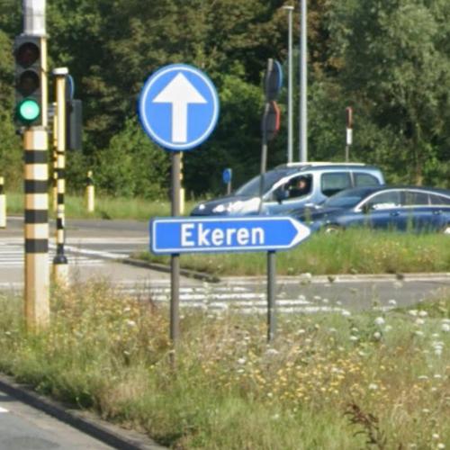 Sign To My Home Town! in Antwerpen, Belgium (Google Maps)