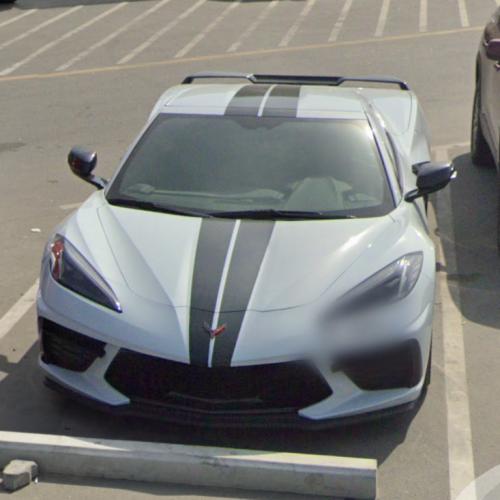 Chevrolet Corvette C8 Stingray in Dubai, United Arab Emirates (Google Maps)