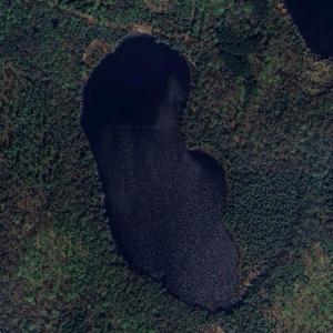 Kunschke Lake in Pomeroy Lake, MI - Virtual Globetrotting