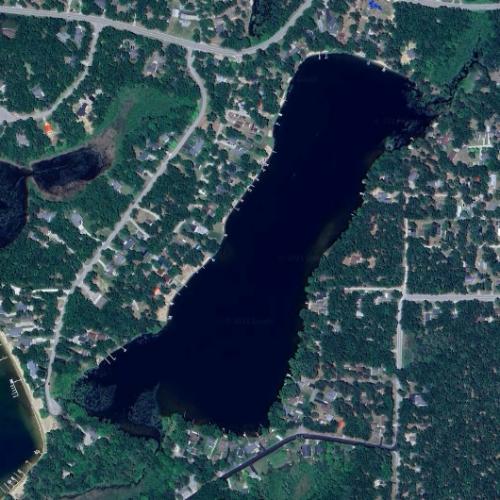 Floyd Lake in East Tawas, MI (Google Maps)