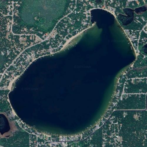 Sand Lake in Sand Lake, MI (Google Maps)