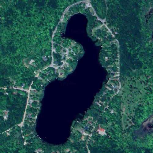 Hunters Lake in Glennie, MI (Google Maps)