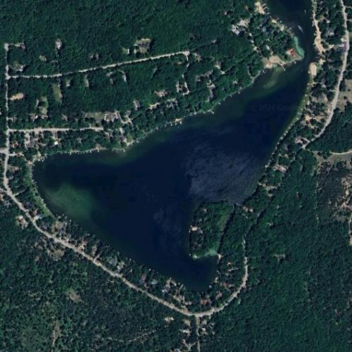 Jose Lake in South Branch, MI (Google Maps)