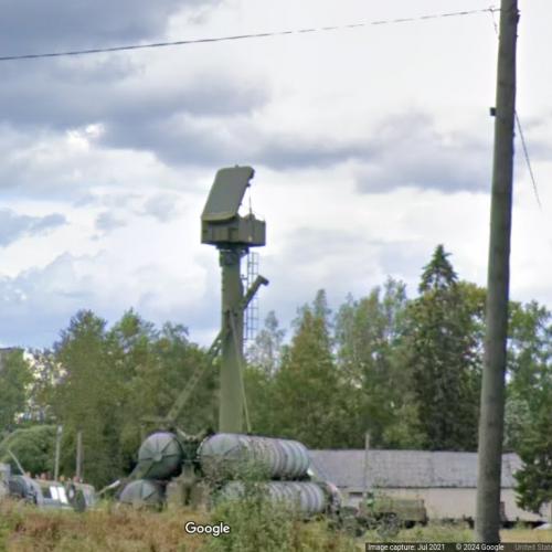 Russian 40V6MR radar in Lomonosov, Russian Federation (Google Maps)