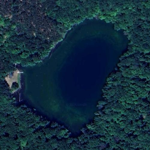 Smith Lake in Antrim, MI (Google Maps)