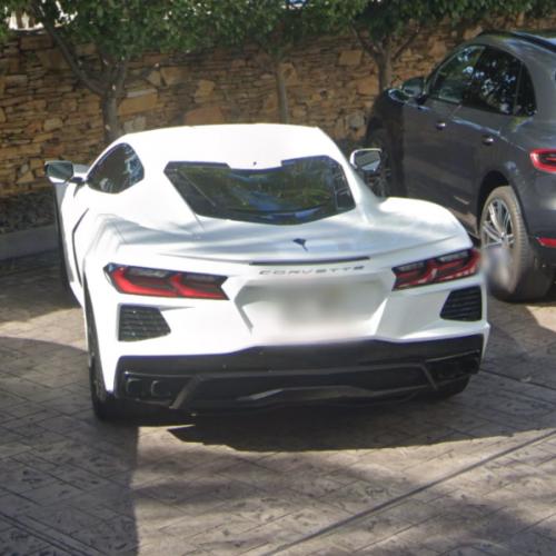 Chevrolet Corvette C8 in Miami Beach, FL (Google Maps)