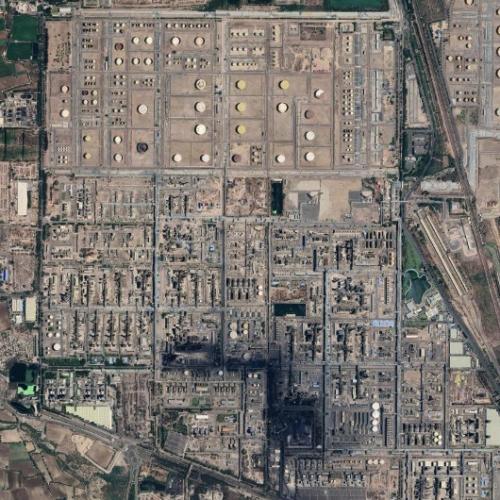 Jamnagar Refinery in Jamnagar, India (Google Maps)