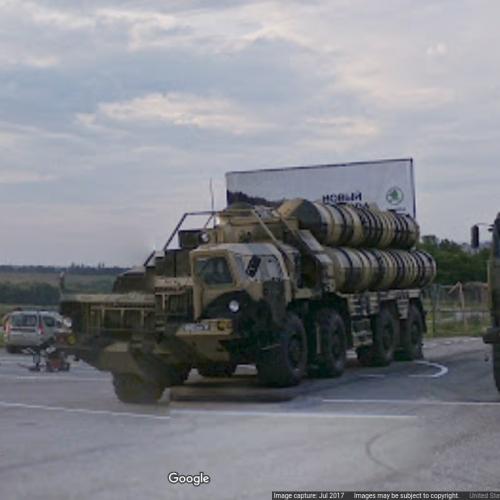Russian S-300 in Belgorod, Russian Federation (Google Maps)