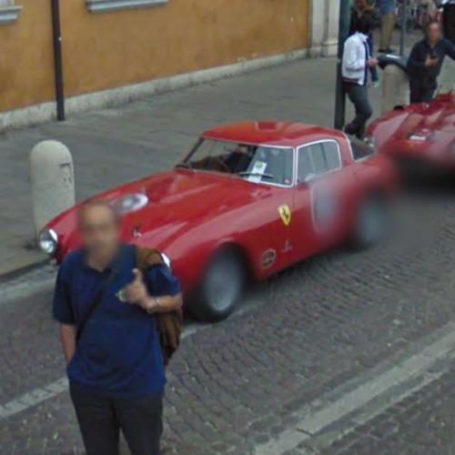 Ferrari 250 MM Berlinetta (1/31!!) in Ferrara, Italy (Google Maps)