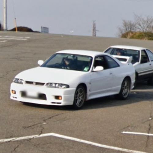 Nissan Skyline R33 GT-R V-Spec in Hakone, Japan (Google Maps)