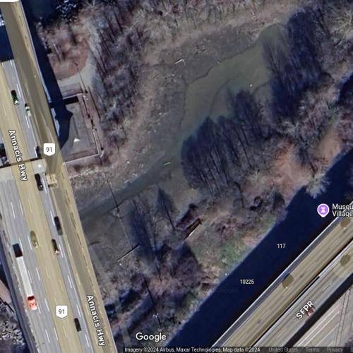 John Joseph Seymour murder site in Delta, Canada (Google Maps)