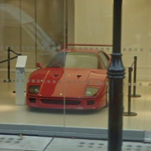 Ferrari F40 in London in London, United Kingdom (Google Maps)