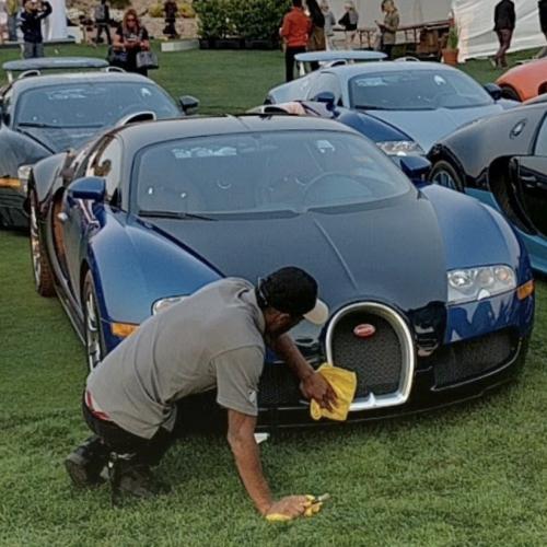 Bugatti Veyron in Carmel, CA (Google Maps)