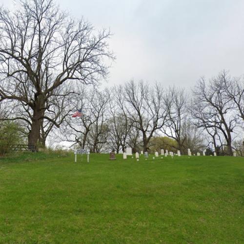 Murray Cemetery in Swan, IA (Google Maps)