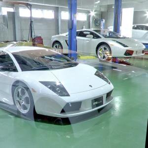 Lamborghini Murcielago and Lamborghini Gallardo in Tokyo in Tokyo ...