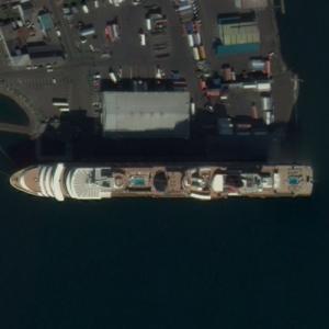 MS Queen Elizabeth in Iceland in Akureyri, Iceland - Virtual Globetrotting