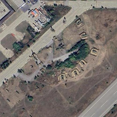 Temporary Russian S-300 site in Rostov-on-Don, Russian Federation ...
