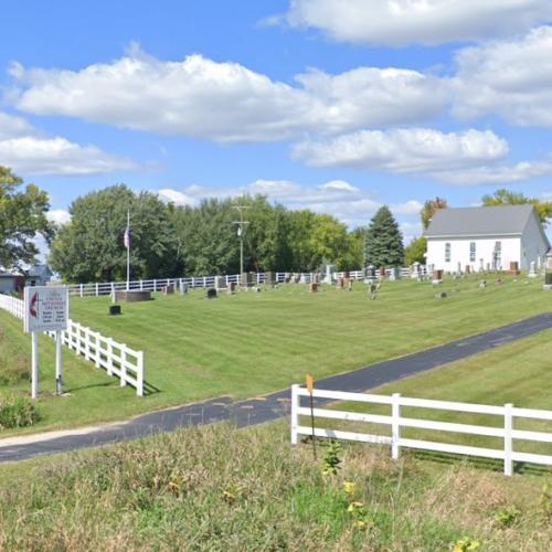 Alice Cemetery in Alice, IA (Google Maps)