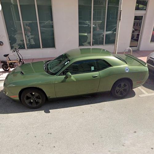Dodge Challenger in Miami Beach, FL (Google Maps) (#9)