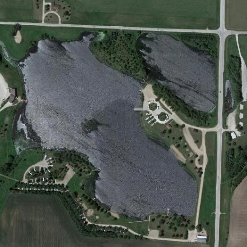 Lake Smith in Algona, IA (Google Maps)