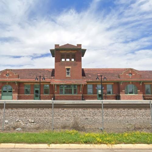 Fort Madison Santa Fe Depot in Fort Madison, IA (Google Maps)