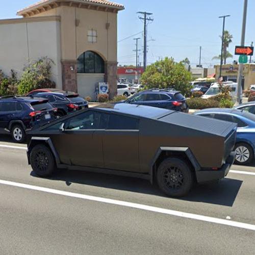 Tesla Cybertruck in Costa Mesa, CA (Google Maps) (#10)