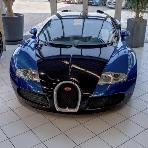 Bugatti Veyron in Singen, Germany (Google Maps)