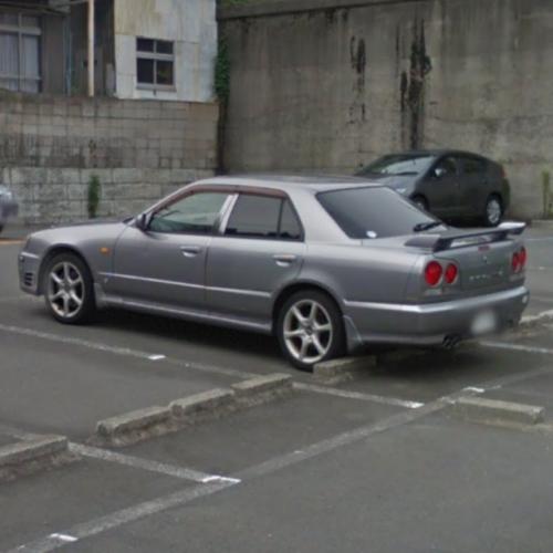 Nissan Skyline R34 Sedan in Tokyo, Japan (Google Maps)