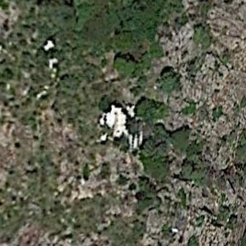 DC-9 wreckage in Sarroch, Italy (Google Maps)