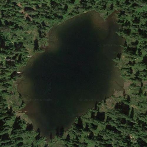 Nimue Lake in Newhalem, WA (Google Maps)