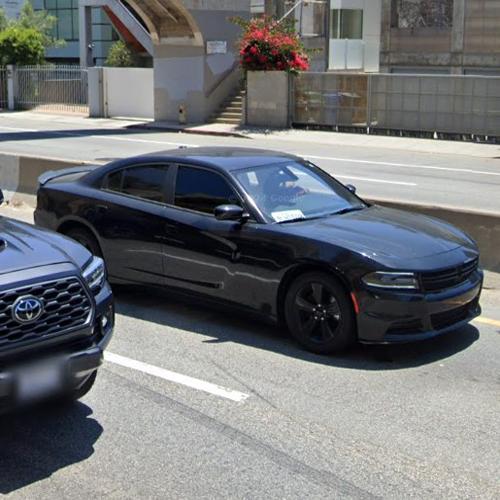 Dodge Charger in Santa Monica, CA (Google Maps)