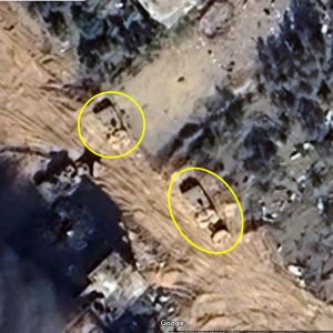 Israeli Namer APCs in Gaza, Palestinian Territory, Occupied - Virtual ...