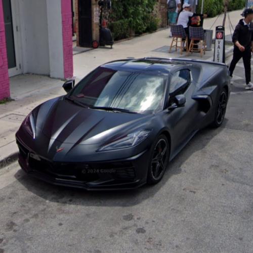 Chevrolet Corvette C8 in Miami, FL (Google Maps)