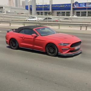 Ford Mustang GT Convertible in Dubai in Dubai, United Arab Emirates ...