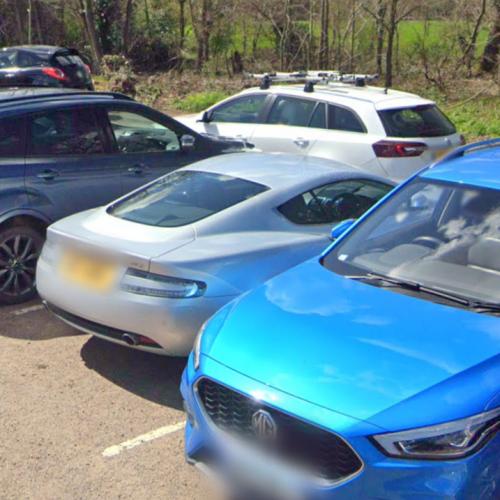 Aston Martin DB9 in Stisted, United Kingdom (Google Maps)