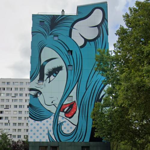 'Turncoat' by D*Face in Paris, France - Virtual Globetrotting
