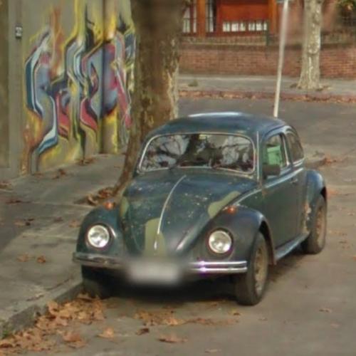 Volkswagen Beetle in Durazno, Uruguay (Google Maps)
