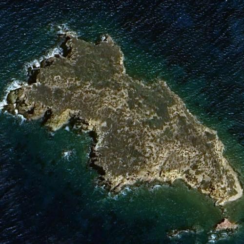 Agios Andreas in Milos, Greece (Google Maps)