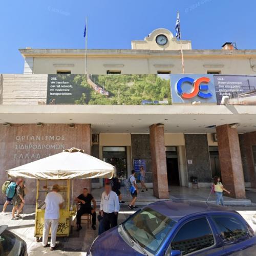 Athens railway station in Athens, Greece (Google Maps)