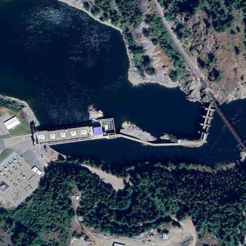 Box Canyon Dam in Ione, WA (Google Maps)