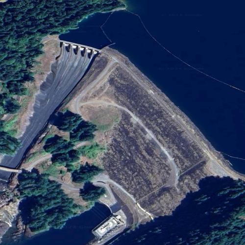 Yale Dam in Yale, WA (Google Maps)