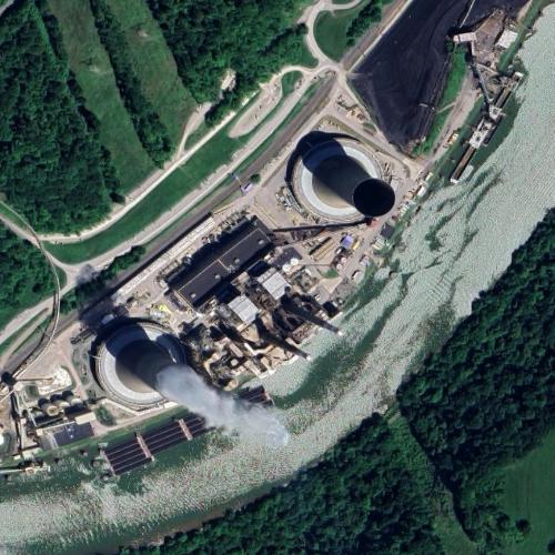 Fort Martin Power Station in Maidsville, WV - Virtual Globetrotting