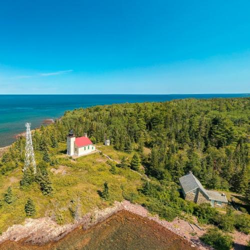 Copper Harbor Light in Copper Harbor, MI (Google Maps)