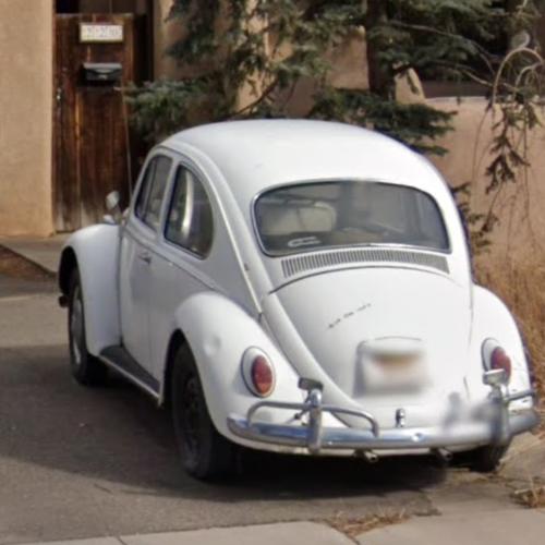 Volkswagen Beetle in Albuquerque, NM (Google Maps)