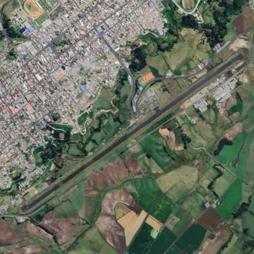 Teniente Coronel Luis A. Mantilla International Airport in Tulcán ...