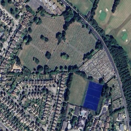 St. Fintan's Cemetery in Sutton, Ireland (Google Maps)
