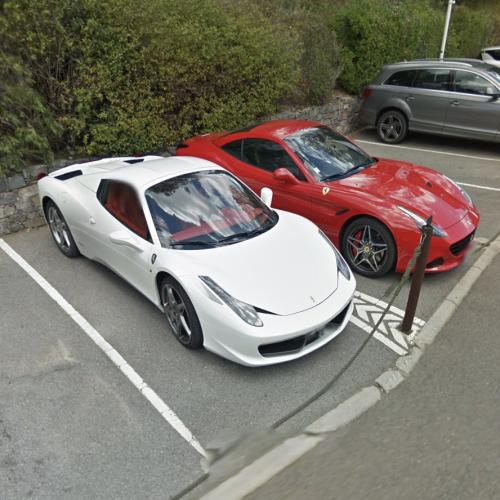 Ferrari 458 Italia and Ferrari California in Saint-Tropez in St Tropez ...
