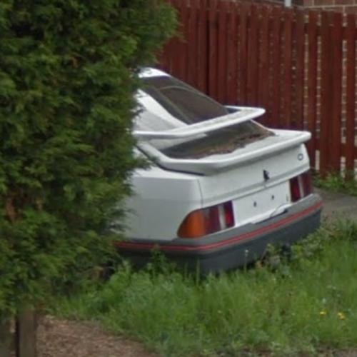 Ford Sierra XR4i in Mosborough, United Kingdom (Google Maps)
