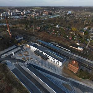 Nysa railway station in Nysa, Poland - Virtual Globetrotting